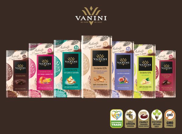 Vanini, premium μπαρες μαυρης σοκολατας με το εξαιρετικο κοκκο κακαο ...